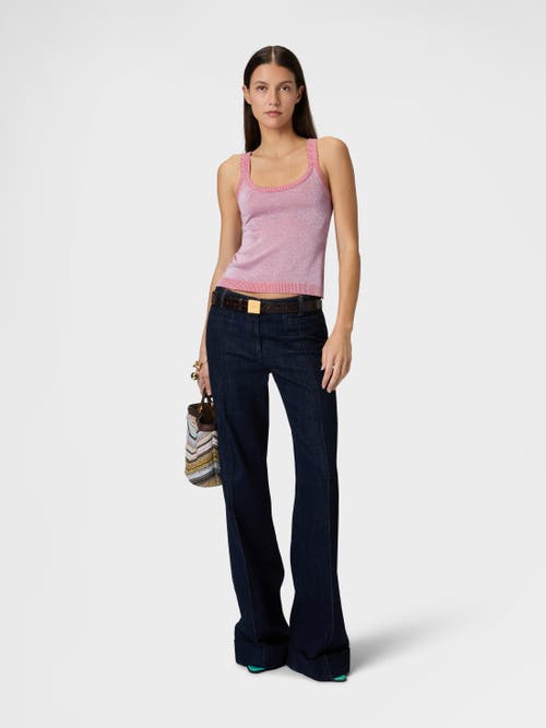 MISSONI Missoni Tank Top in Viscose Lamé